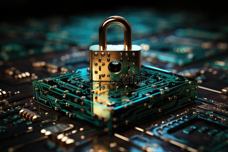 Cyber Defense, Encrypted Protection: Secure Access, Fingerprint Scan ...