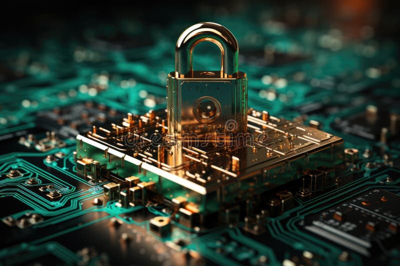 Cyber Defense, Encrypted Protection: Secure Access, Fingerprint Scan ...