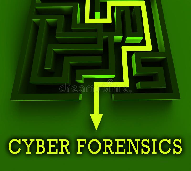 Cyber Forensics Computer Crime Analysis 3d Rendering Stock Illustration ... Cyber Forensics Computer Crime Analysis 3d Rendering Stock Illustration ...
