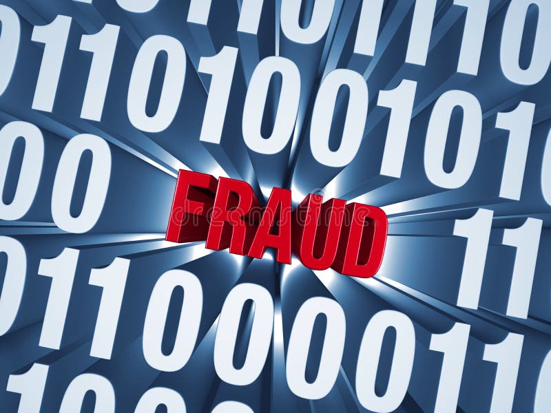 Security Concept Focus Fraud Stock Illustration - Illustration of focus ...