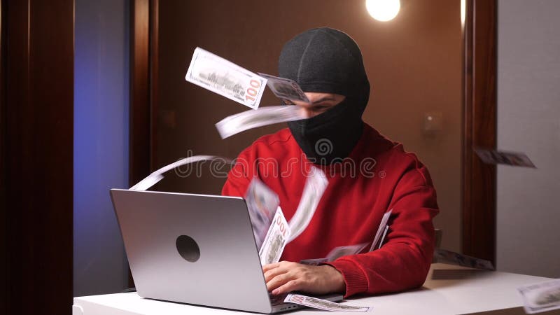 Cyber Fraudster Hacker in Balaclava Successfully Committed a Crime ...