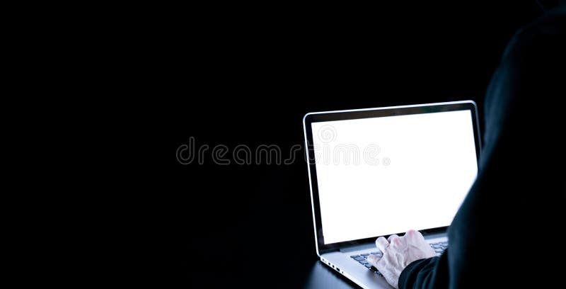 Cyber Hacker Attack Concept. Internet Web Hack Technology Stock Image ...