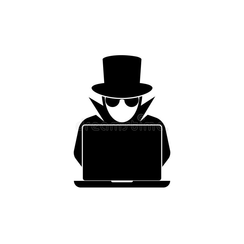 Hacker Logo Design, Cyber Attack Icon Stock Vector - Illustration of ... Hacker Logo Design, Cyber Attack Icon Stock Vector - Illustration of ...