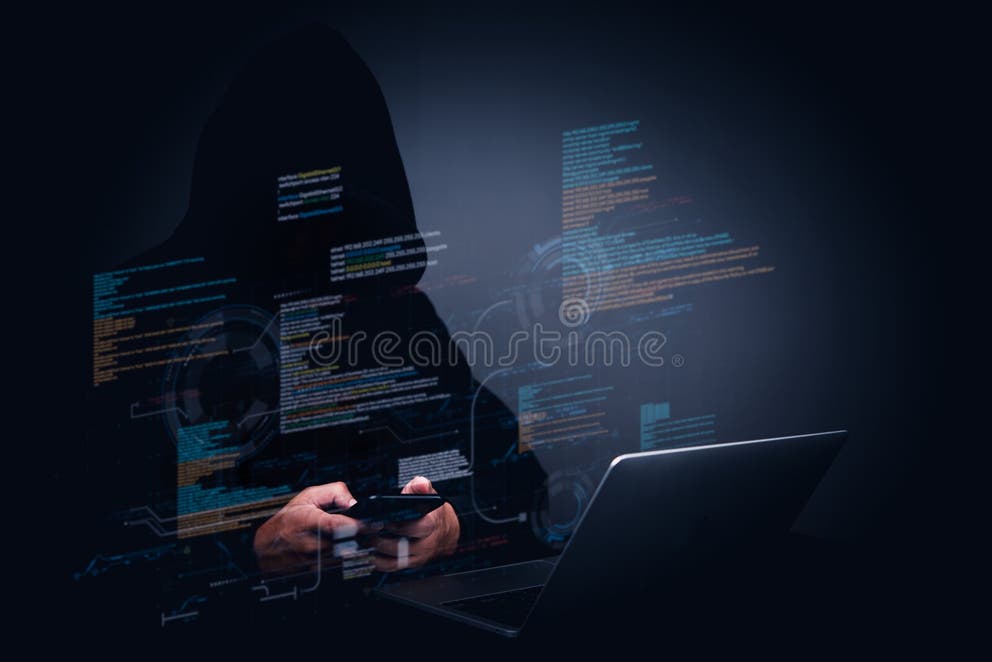 Cyber Hacking Technology Protect Data Privacy and Computer Security ...