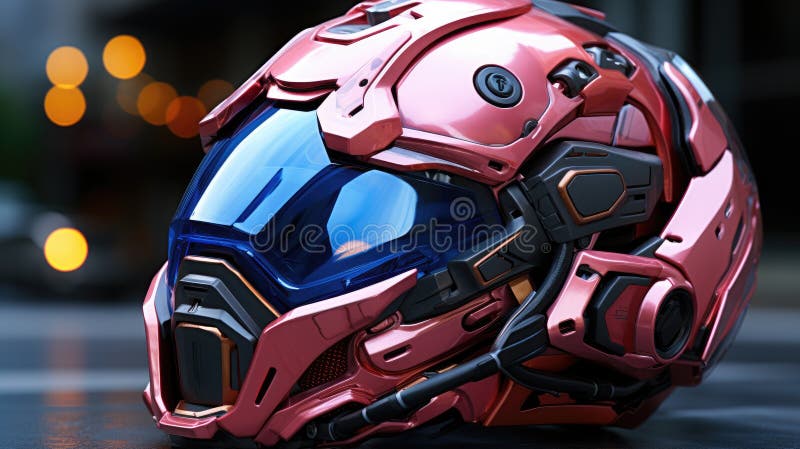 The Cyber Helmet of the Future is Red. Nanotechnology and Futuristic ...