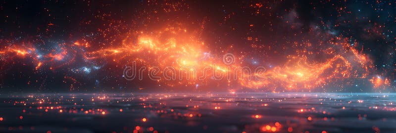 Cyber Horizon: Exploring the Intersection of Technology and Art Stock ...