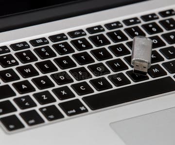 Cyber Security Concept Image and USB Stick Editorial Photo - Image of ...