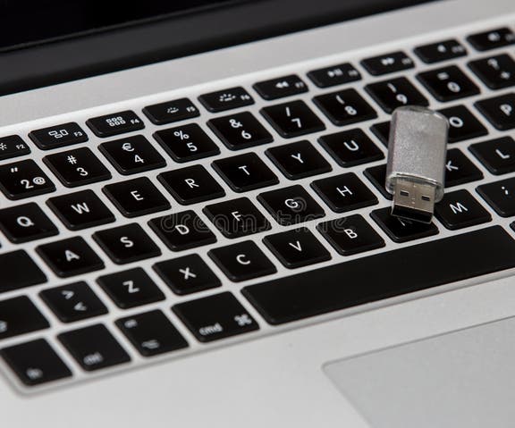 Cyber Security Concept Image and USB Stick Editorial Photo - Image of ...