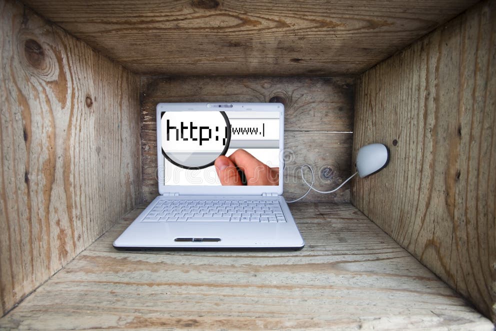 Cyber internet cube stock image. Image of space, ecommerce - 12867759