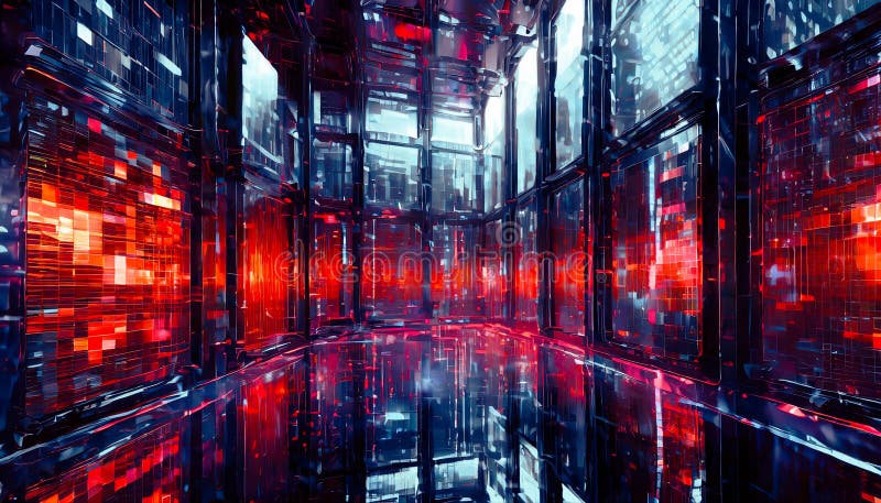 A Cyber Internet High Tech System Online Data Privacy Information ...