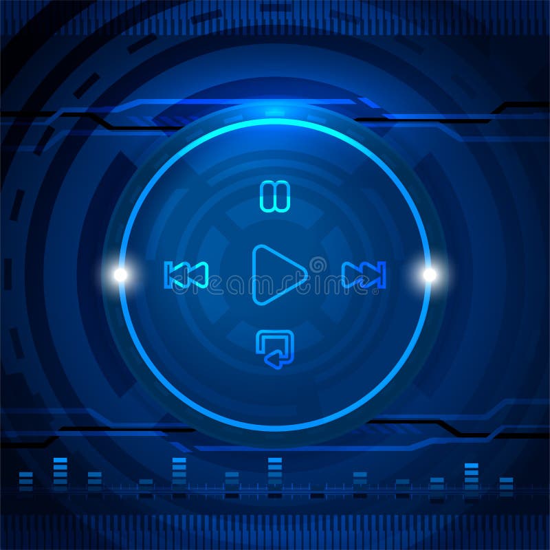 Cyber media Concept stock vector. Illustration of cyber - 95914516