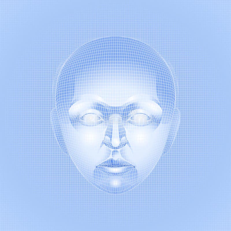 Cyber mind brain stock vector. Illustration of cyberspace - 81306608