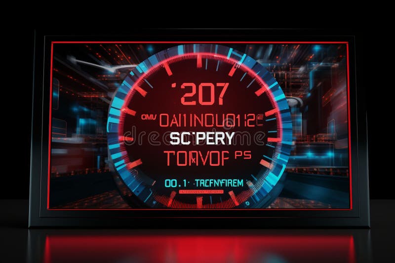 Cyber Monday Countdown Clock Overlay for Social Stock Illustration ...