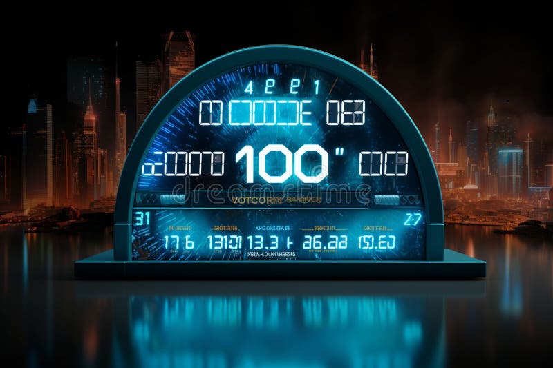 Cyber Monday Countdown Clock Overlay for Social Stock Illustration ...