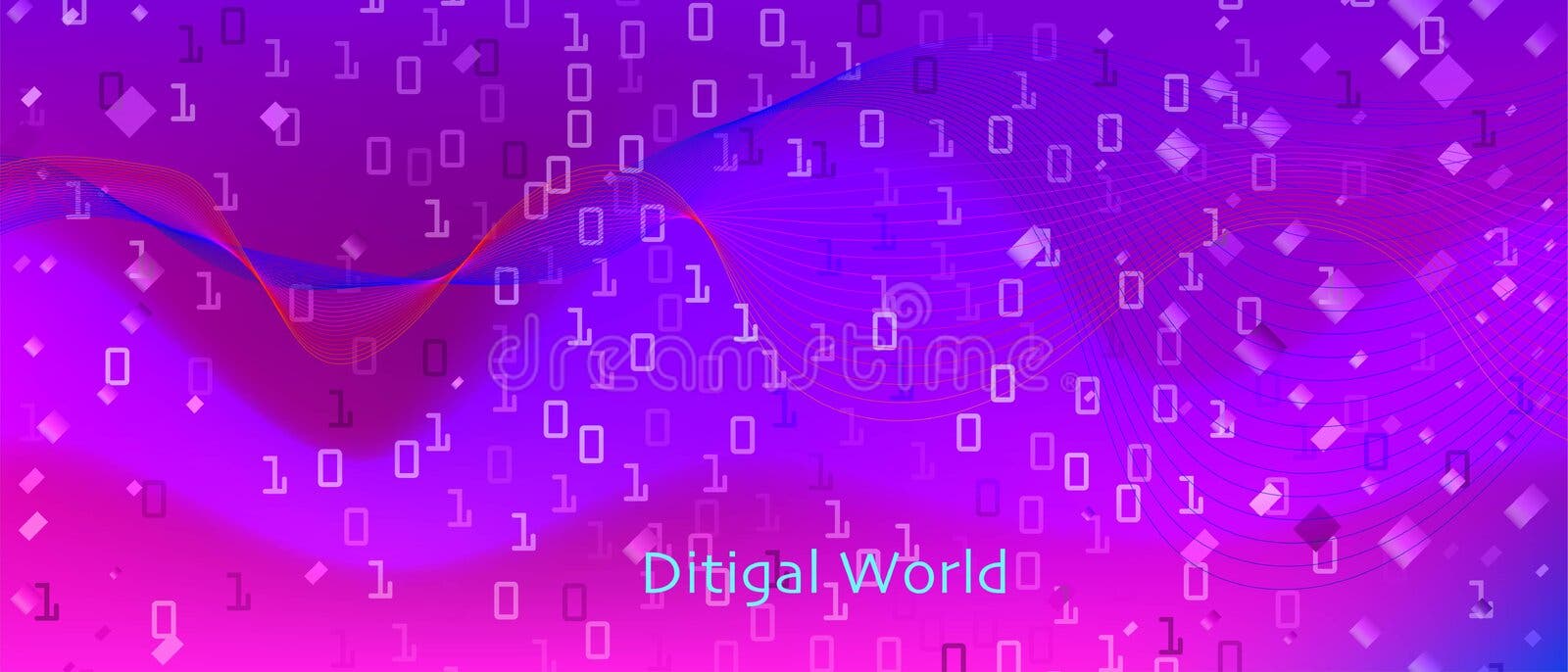 Falling Binary Code Background. Stock Vector - Illustration of byte, hacker: 138262345