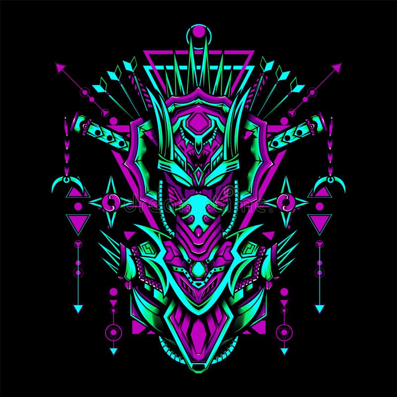 Cyber Queen Vector Illustration Can Use for Gaming Logo, E Sport Logo ...