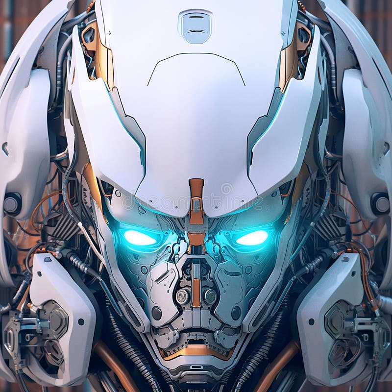 Cyber Robot, Artificial Intelligence. Stock Image - Image of fantasy ...