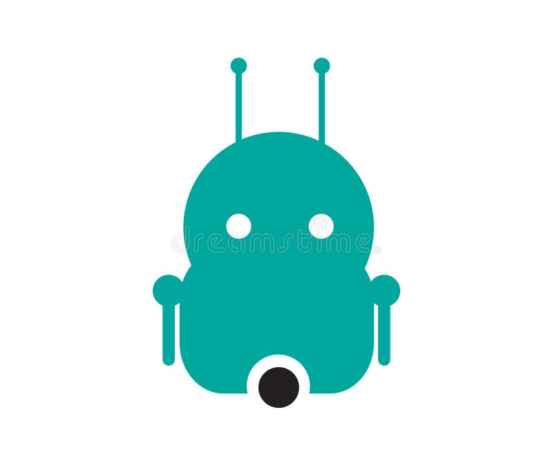 Cyber Robot Mascot Design stock vector. Illustration of creative - 84506789