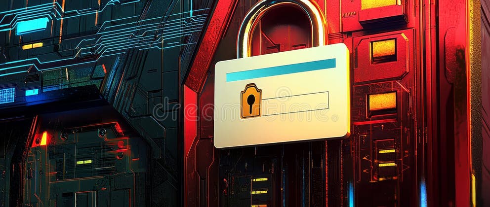 Cyber-safe Digital ID Cards with Advanced Encryption Technology Stock ...