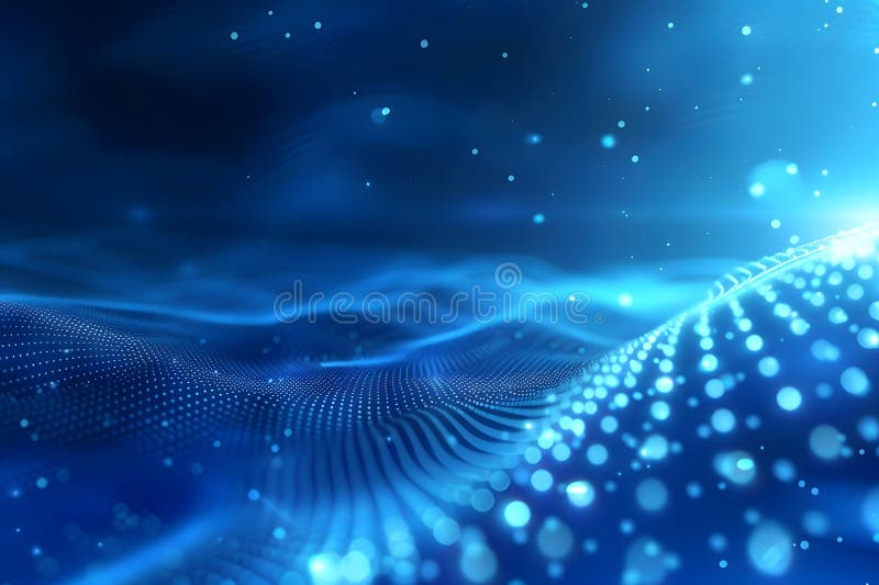 Cyber Seas of Information Abstract Techscape with Streaming Data Waves ...