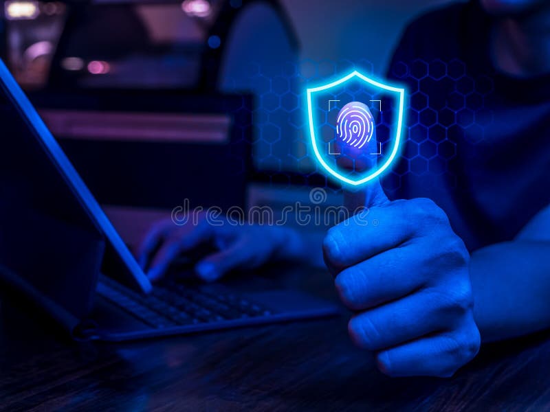 Digital Privacy Information Icons Block Group are Safty in Digital ...