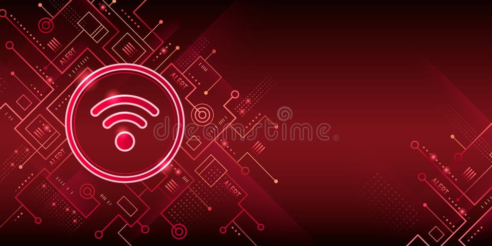 Cyber Security Background Vector Illustration Stock Illustrations ...