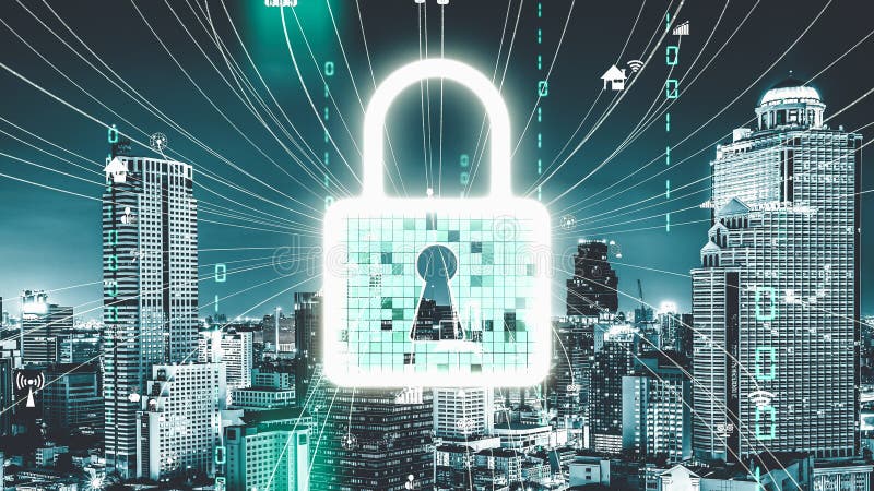 Cyber Security and Alteration Data Protection on Digital Platform Stock ...