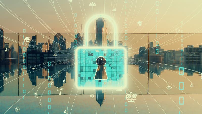 Cyber Security and Alteration Data Protection on Digital Platform Stock ...