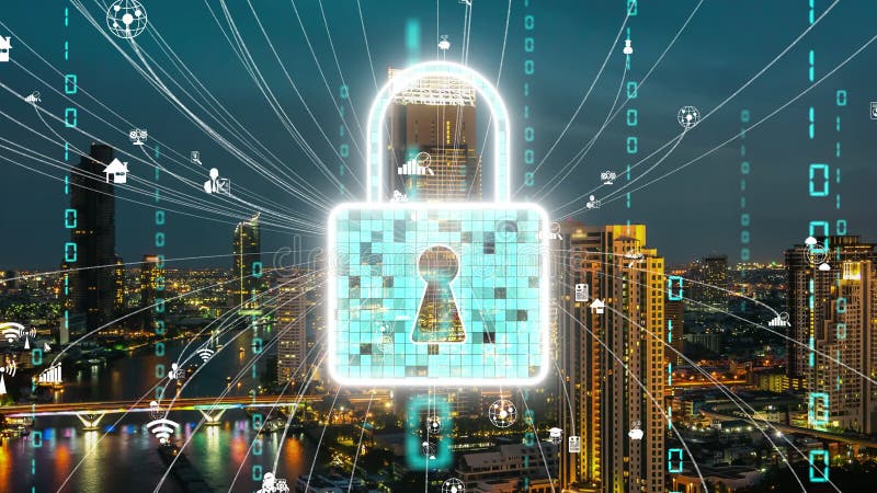 Cyber Security and Alteration Data Protection on Digital Platform Stock ...