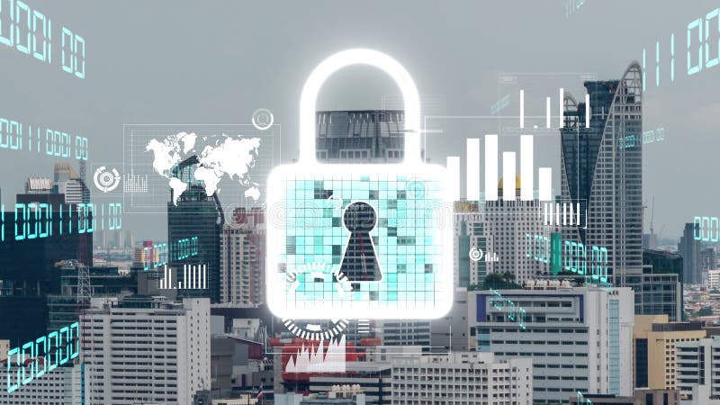 Cyber Security and Alteration Data Protection on Digital Platform Stock ...