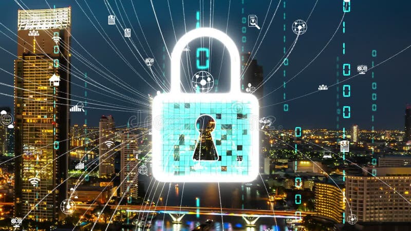 Cyber Security and Alteration Data Protection on Digital Platform Stock ...