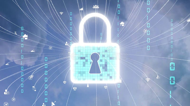 Cyber Security and Alteration Data Protection on Digital Platform Stock ...