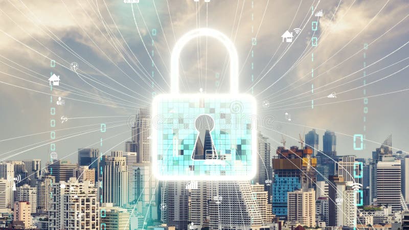 Cyber Security and Alteration Data Protection on Digital Platform Stock ...