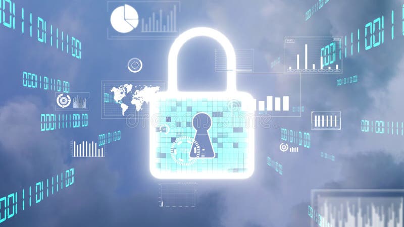 Cyber Security and Alteration Data Protection on Digital Platform Stock ...