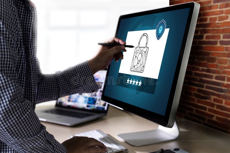 CYBER SECURITY Business, Technology,Firewall Antivirus Alert Pro Stock ...