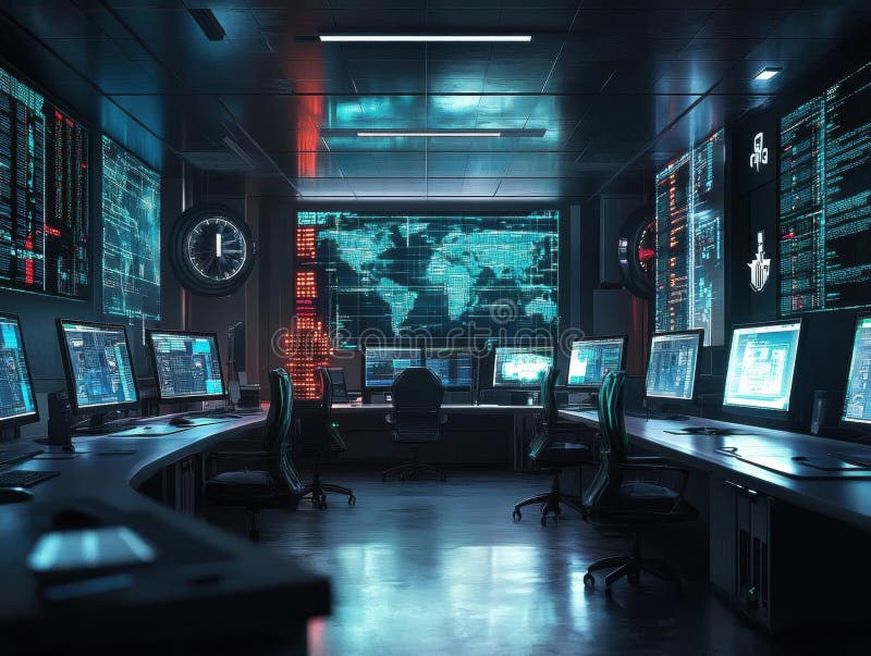 Cyber Security Command Center, a Glimpse into the World of Digital ...