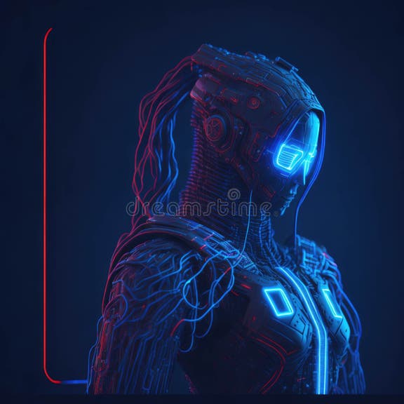 Cyber Security Concept, Artifficial Intelligence Protect or Harm ...