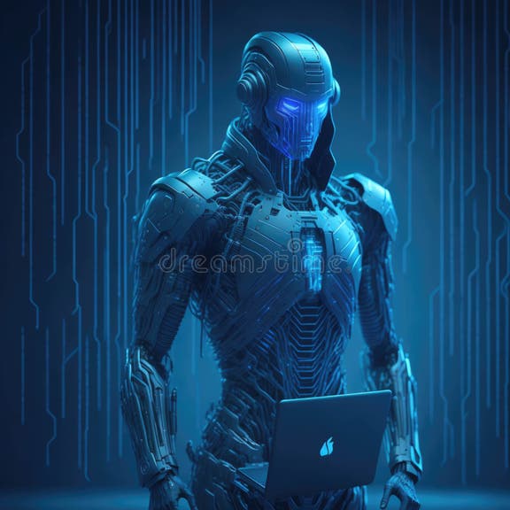 Cyber Security Concept, Artifficial Intelligence Protect or Harm ...