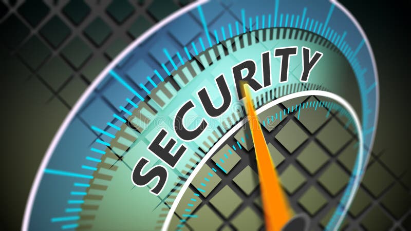 Cyber security concept stock illustration. Illustration of hacking ...