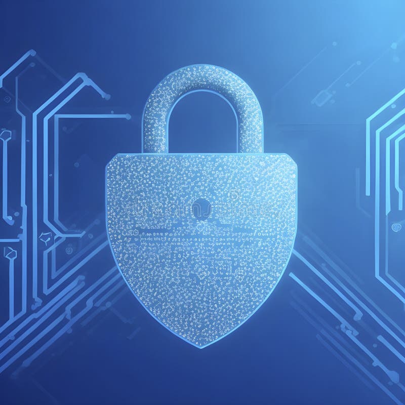 Cyber security concept. stock image. Image of digital - 305936299