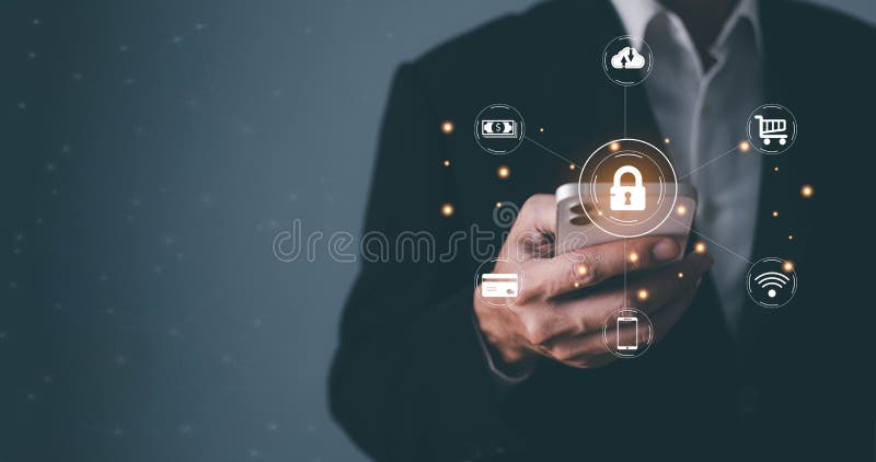 Cyber Security Concept, Data Protection and Secured Internet Access ...