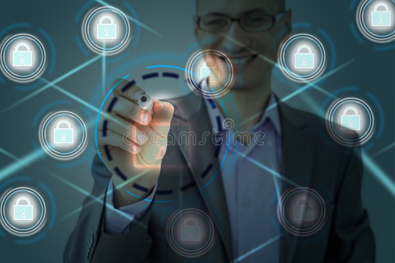 Cyber Security Concept. Encryption. Data Protection. Anti Virus ...