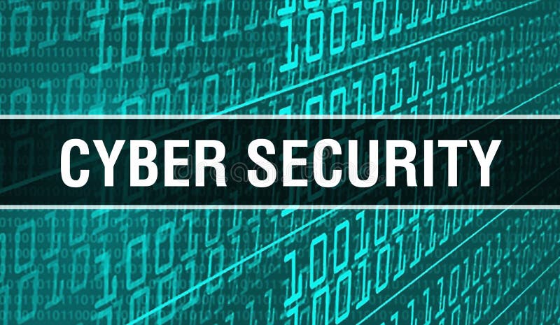 Cyber Security Concept Illustration Using Code for Developing Programs ...
