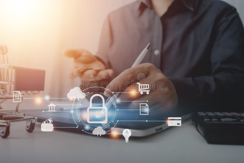 Cyber Security Concept, Login, User, Identification Information ...