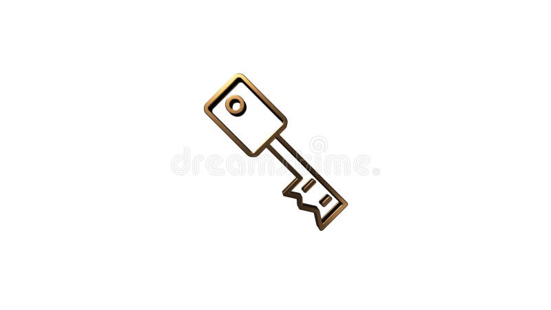 Cyber Security 3D Gold Icon with Shield and Check Mark. Security ...