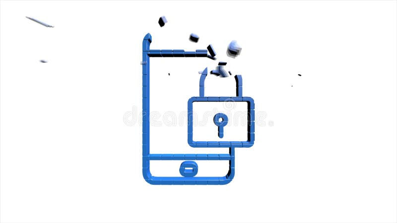 Cyber Security 3D Pixel Icon with Shield and Check Mark. Security ...