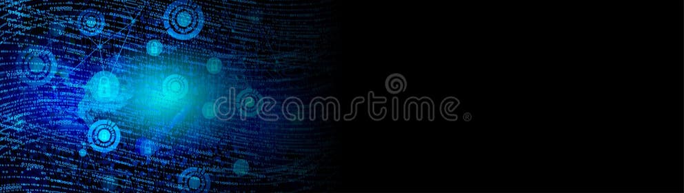 Cyber Security Data Hake Technology Concept. with Thumb or Eye Vision ...