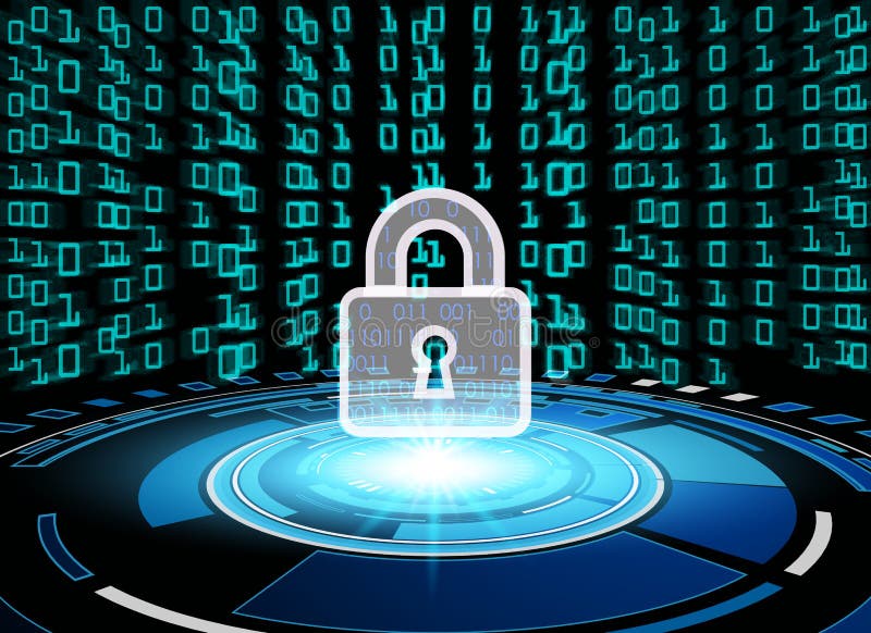 Cyber Security Data Protection Business Technology Privacy Concept Key