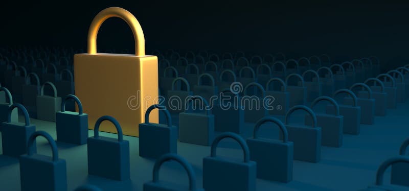 Cyber Security Data Protection Business Technology Privacy Concept ...