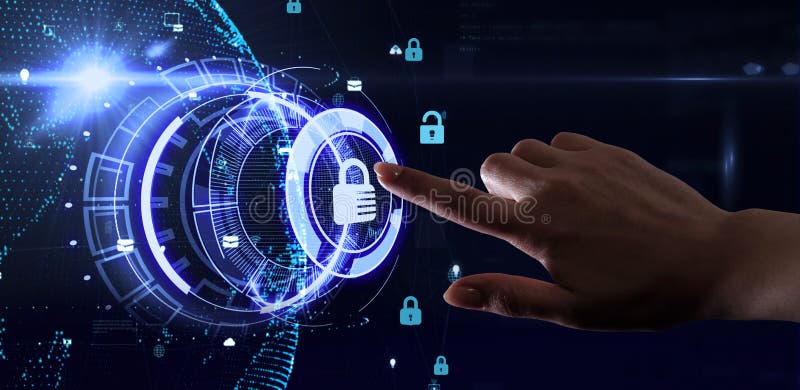 Cyber Security Data Protection Business Technology Privacy Concept ...